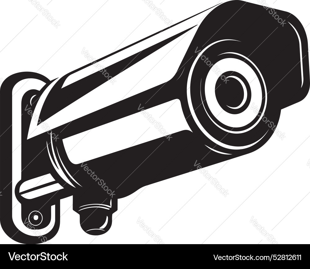 Safevigilance logo surveillance symbol Royalty Free Vector