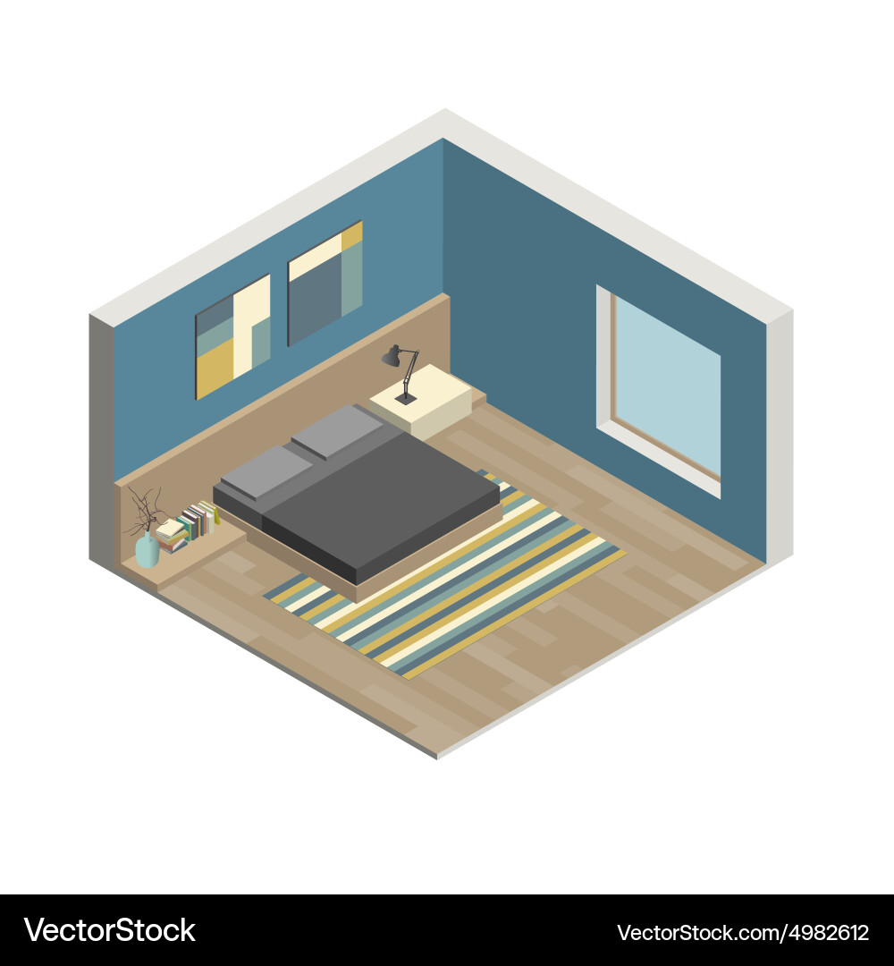 Bedroom Royalty Free Vector Image - VectorStock