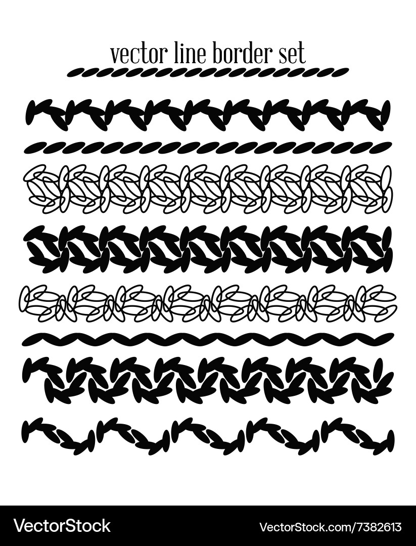 Line 10 Royalty Free Vector Image - VectorStock