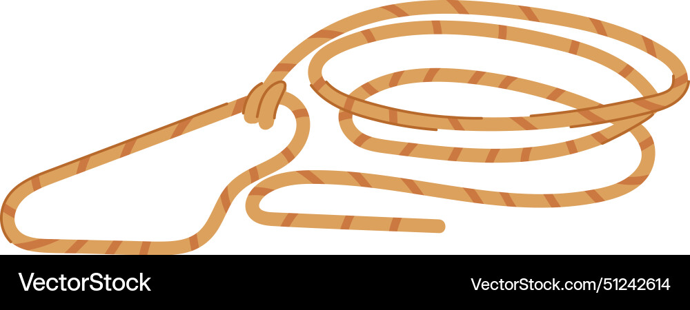 Cowboy lasso cartoon Royalty Free Vector Image