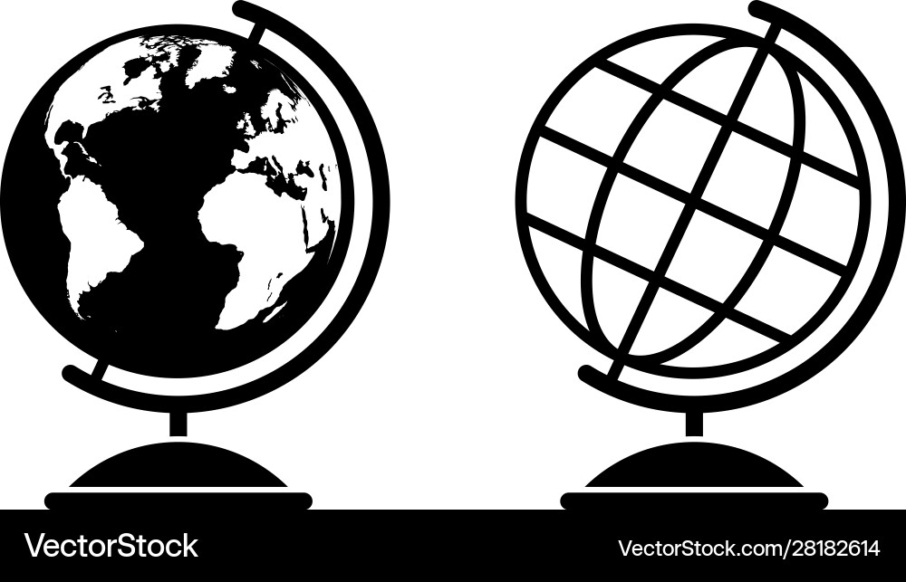 Globe Royalty Free Vector Image - VectorStock