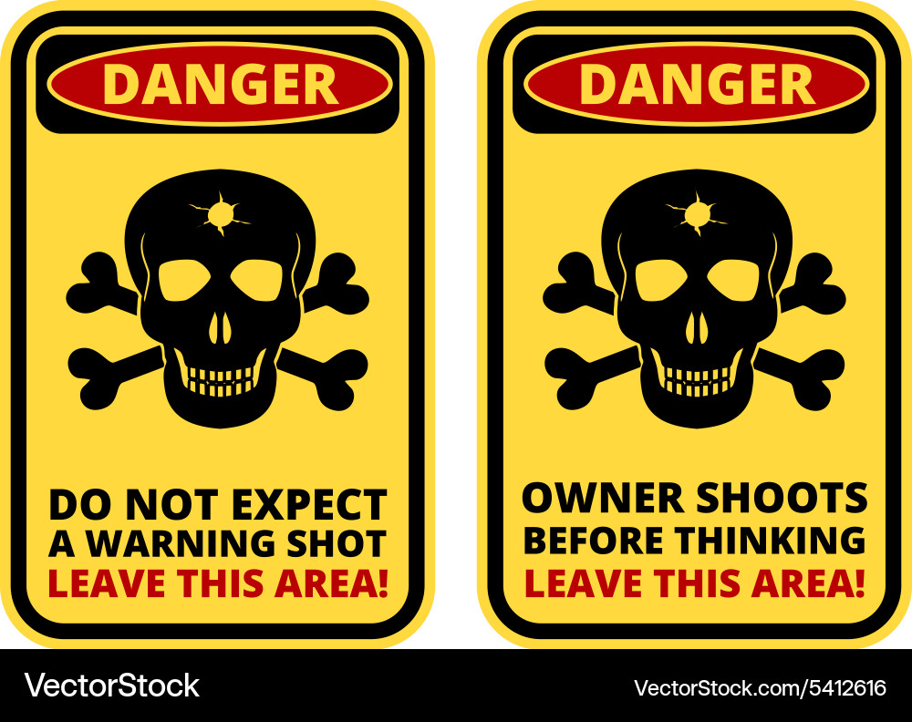Danger Royalty Free Vector Image - VectorStock