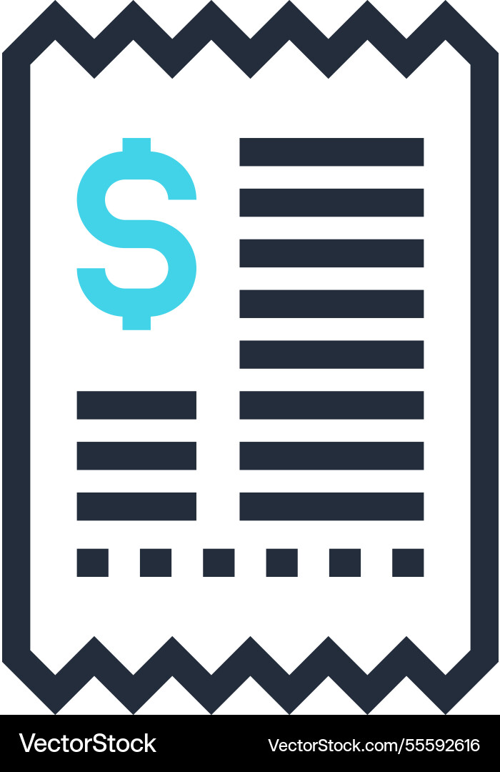 Receipt Royalty Free Vector Image - VectorStock