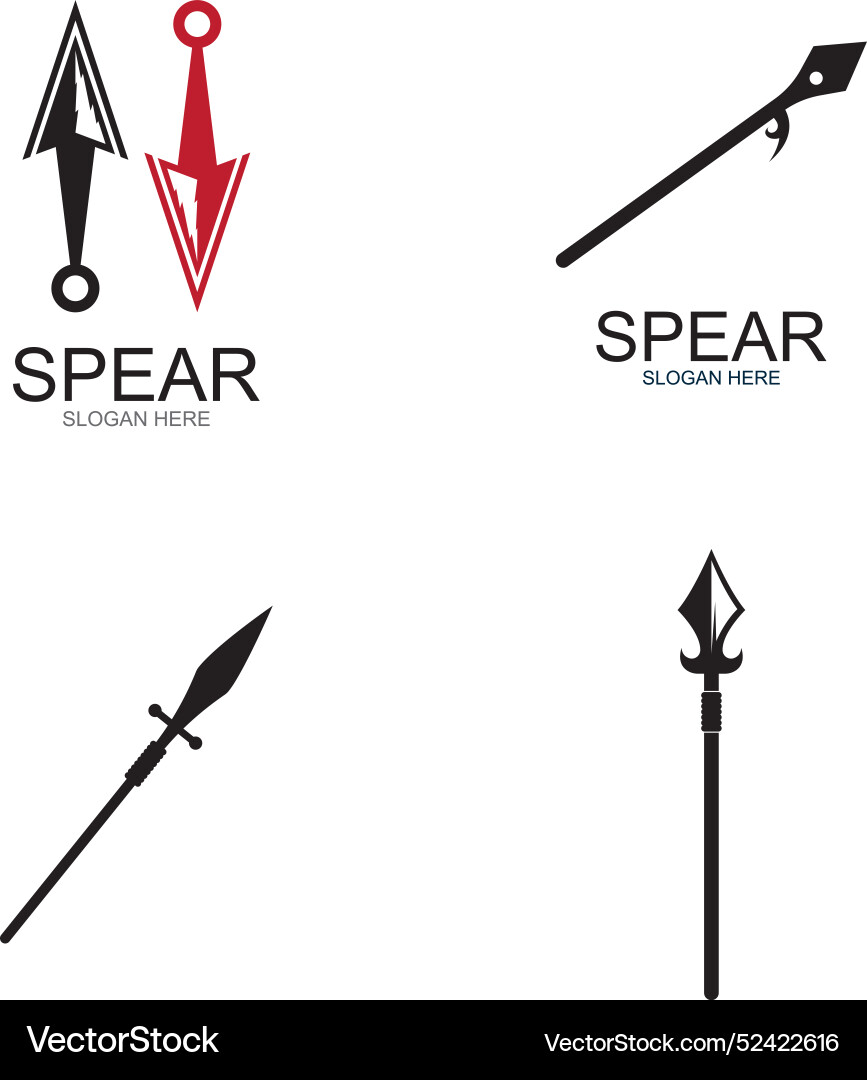 Spear logo Royalty Free Vector Image - VectorStock