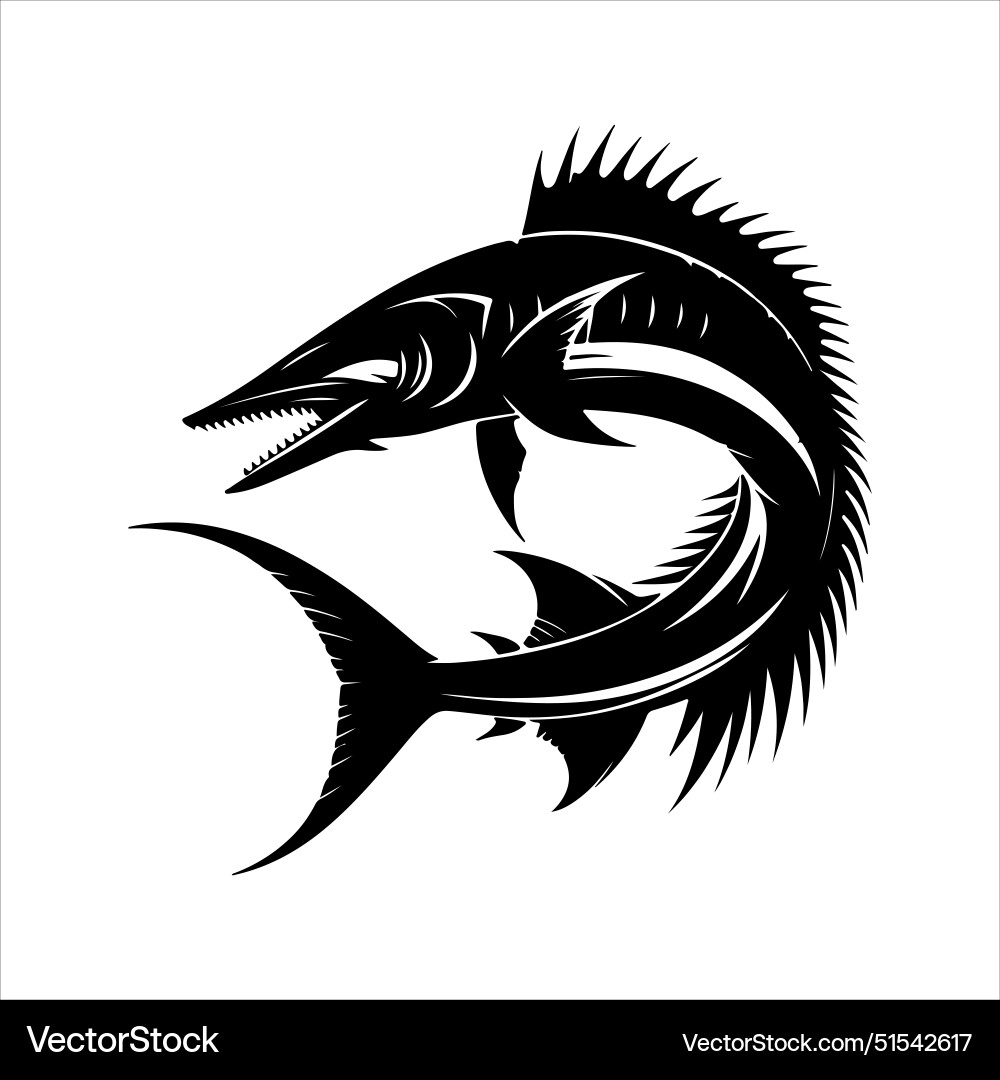 Fish are aquatic vertebrates characterized Vector Image