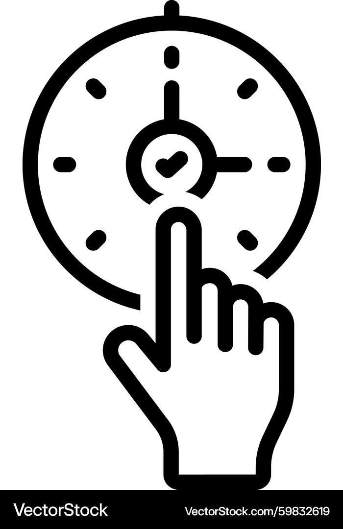 Easy Reach Icon (59832619) – Royalty-Free Vector | VectorStock