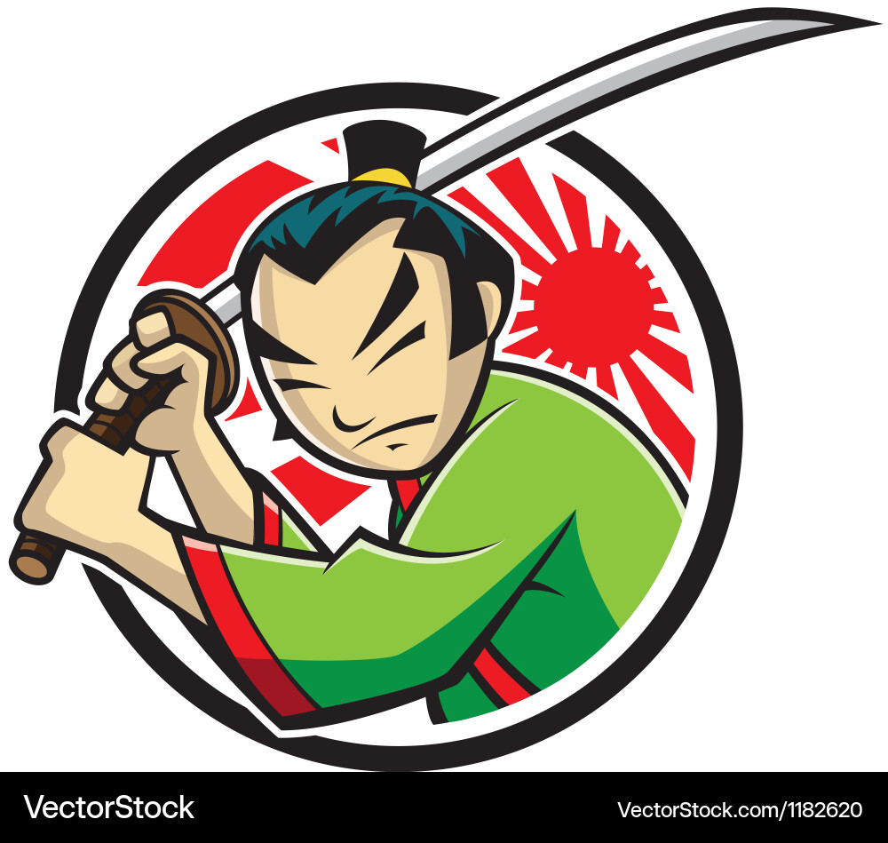 Samurai Royalty Free Vector Image - VectorStock