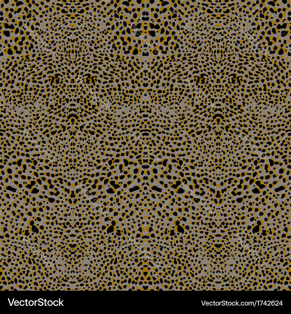 African Animal Skin Pattern Royalty Free Vector Image