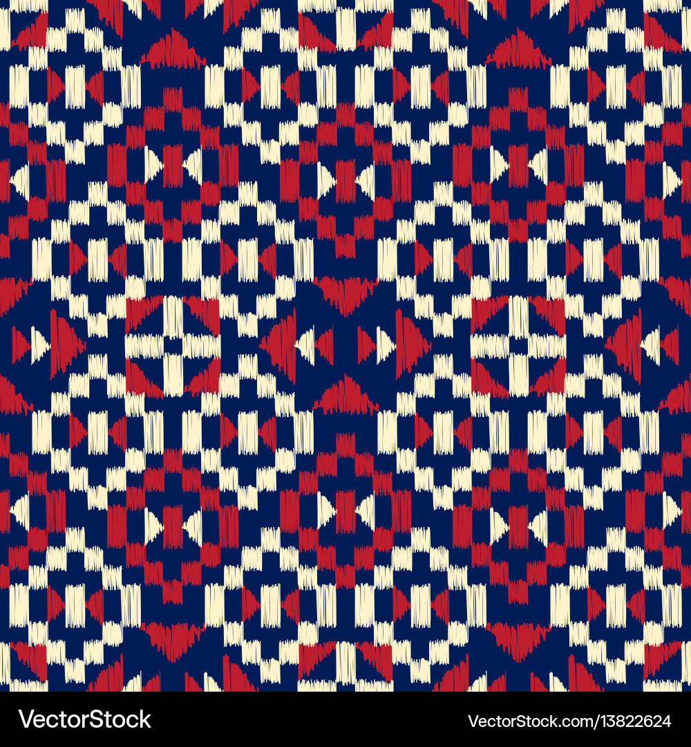 Aztec Tribal Pattern Royalty Free Vector Image