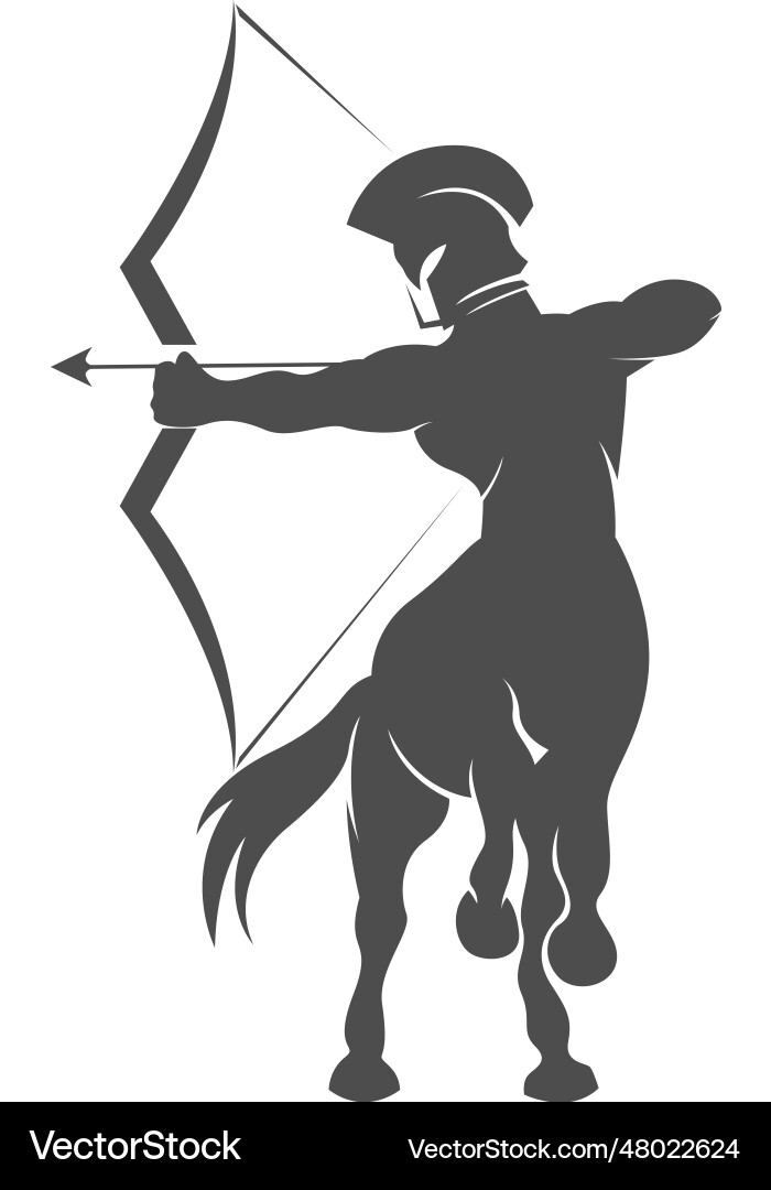 Centaur Archer Icon Royalty Free Vector Image - VectorStock
