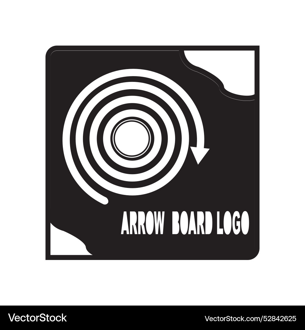 Arrow board icon Royalty Free Vector Image - VectorStock