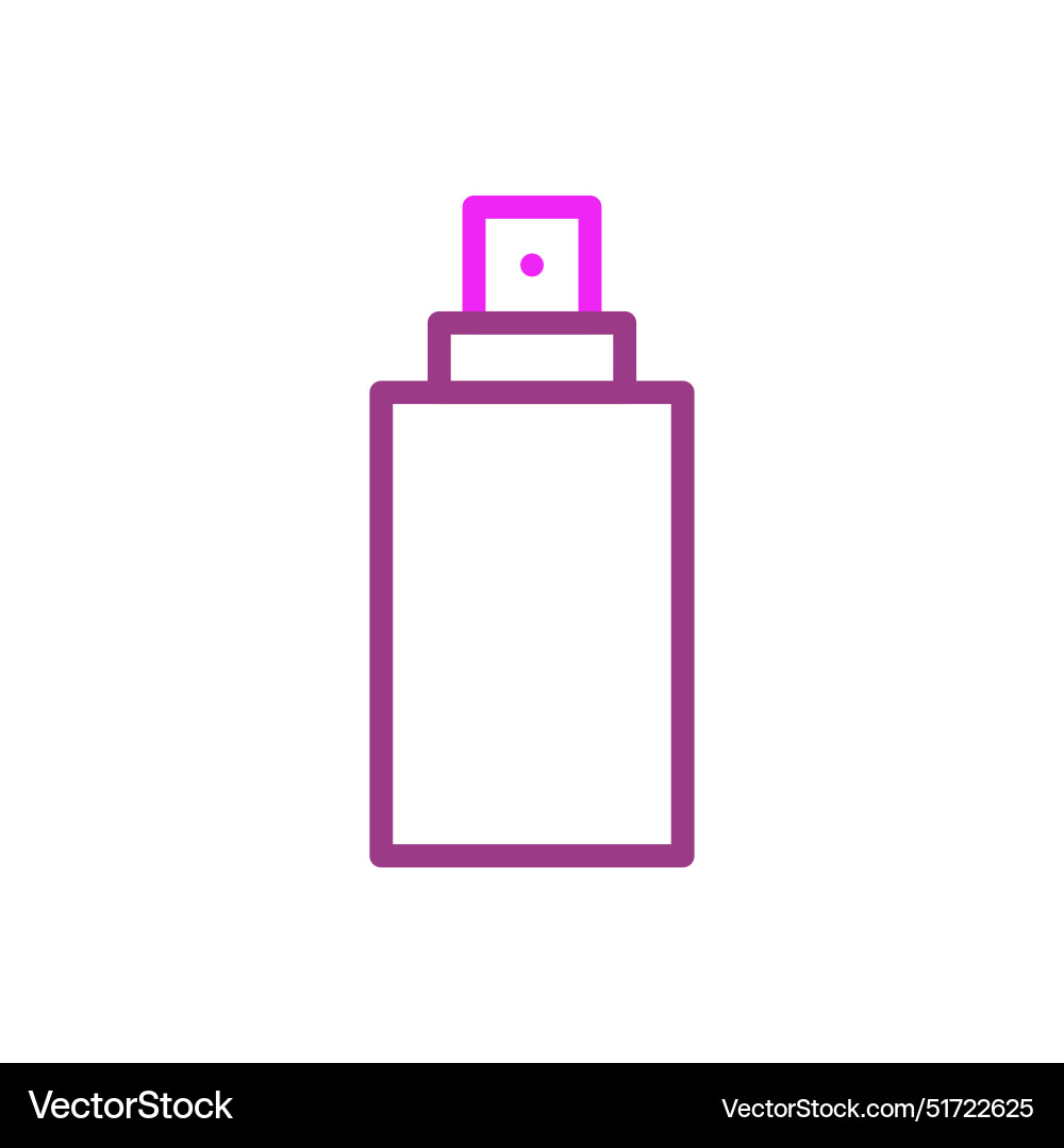 Beauty cloth icon duocolor pink Royalty Free Vector Image