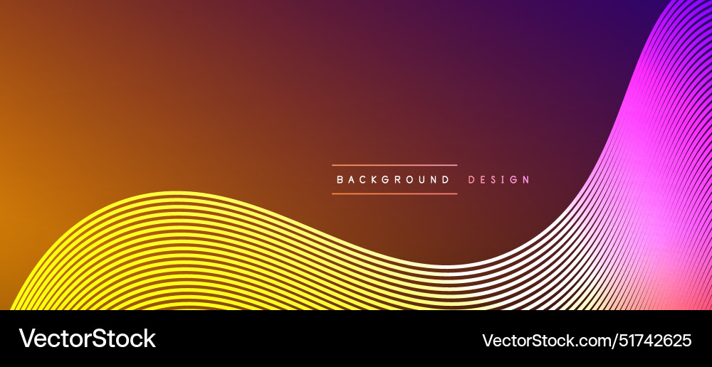 Dynamic wave geometric design Royalty Free Vector Image