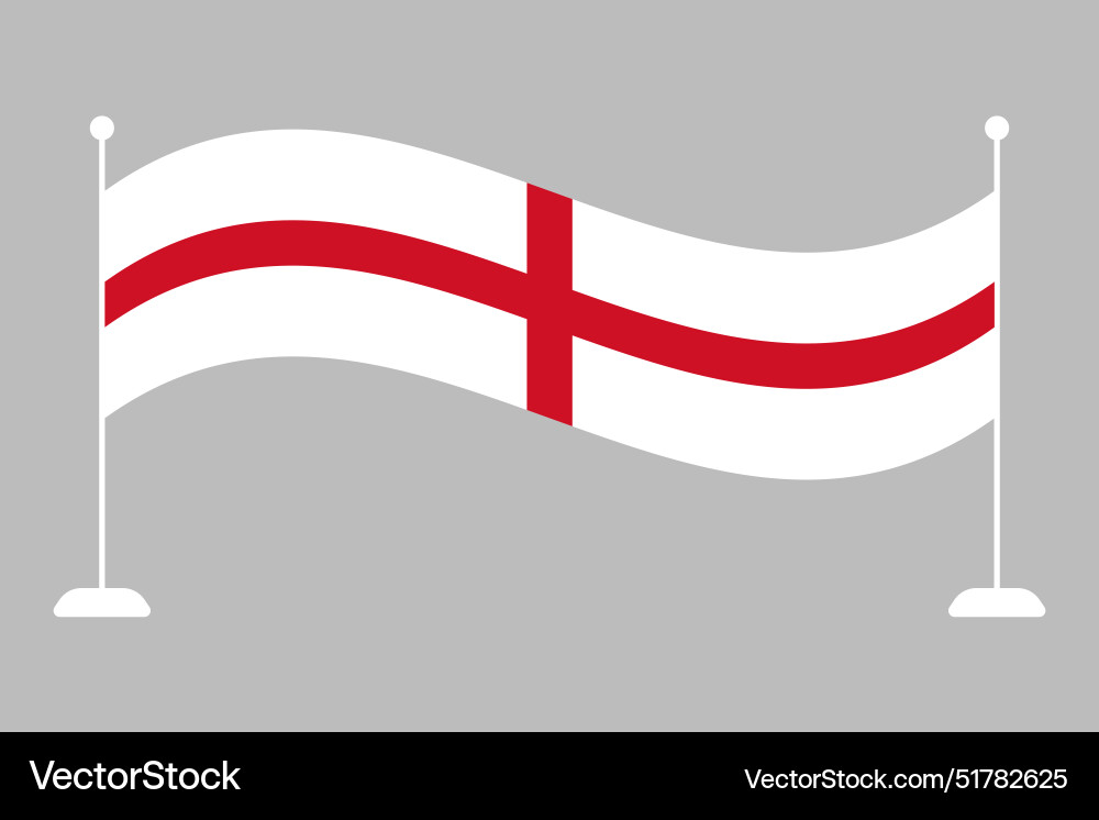 England flag Royalty Free Vector Image - VectorStock