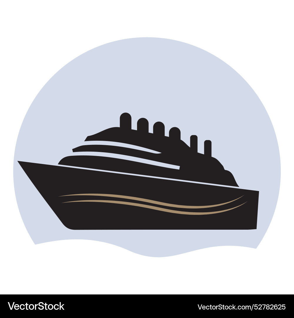 Ship icon images Royalty Free Vector Image - VectorStock