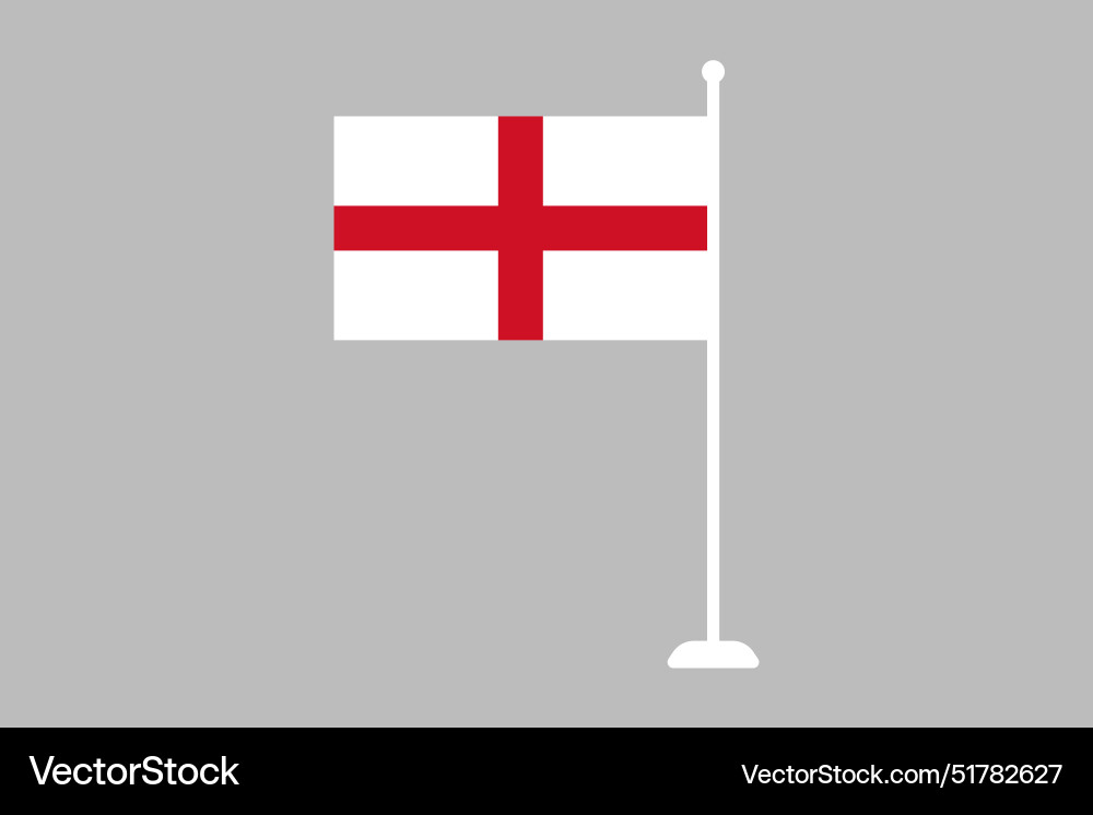 England flag Royalty Free Vector Image - VectorStock