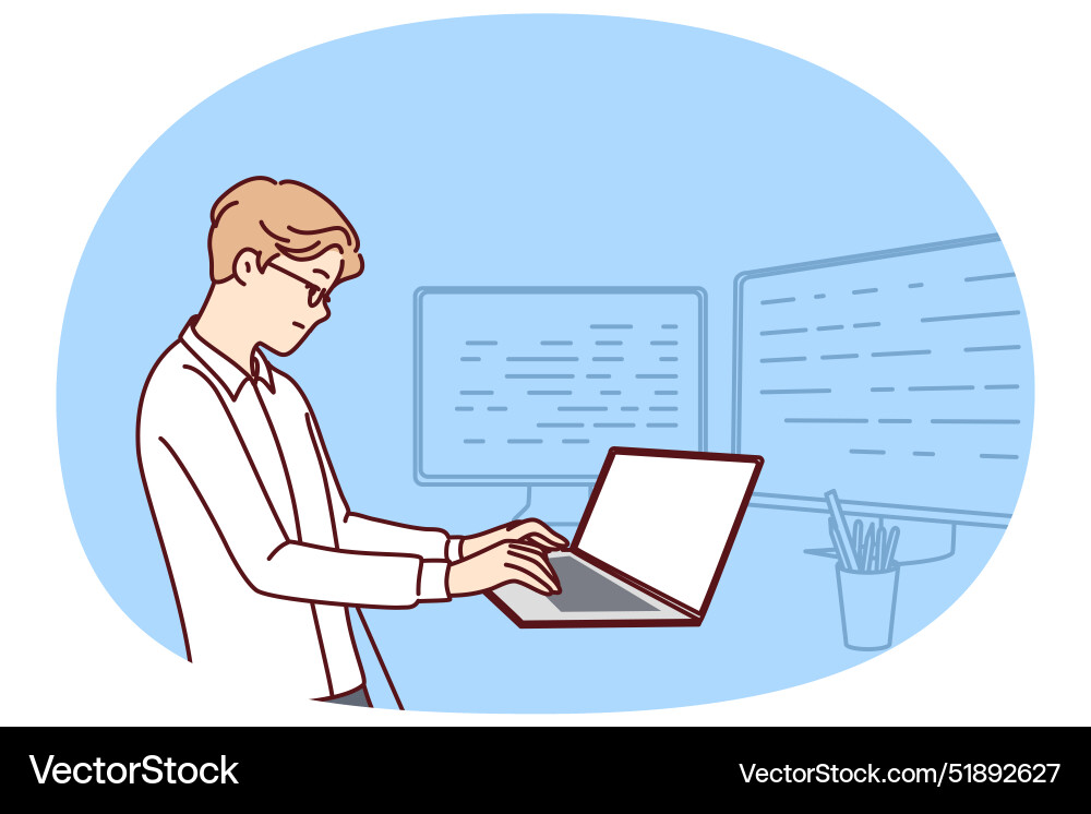 Employee Standing Vector Images (over 30,000)