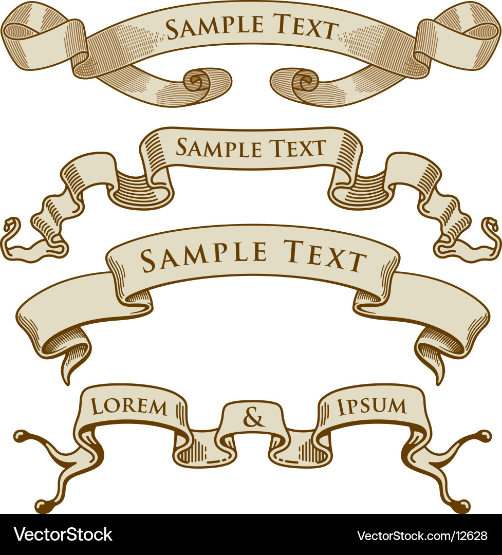 Banners Royalty Free Vector Image - VectorStock