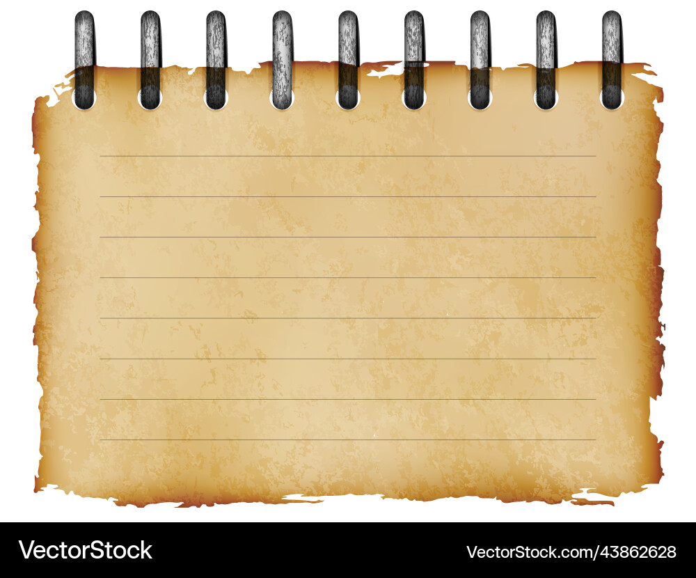 Old paper sheet Royalty Free Vector Image - VectorStock