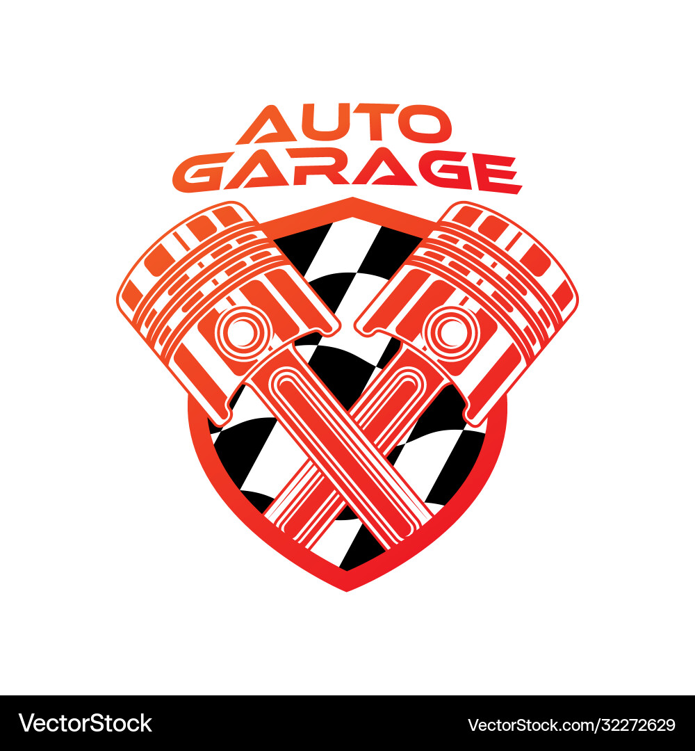 Auto car service logo icon template modern Vector Image