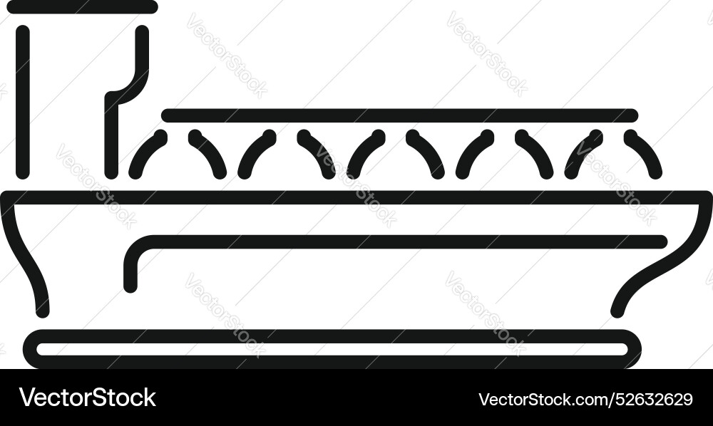 Cargo ship delivering goods global shipping Vector Image