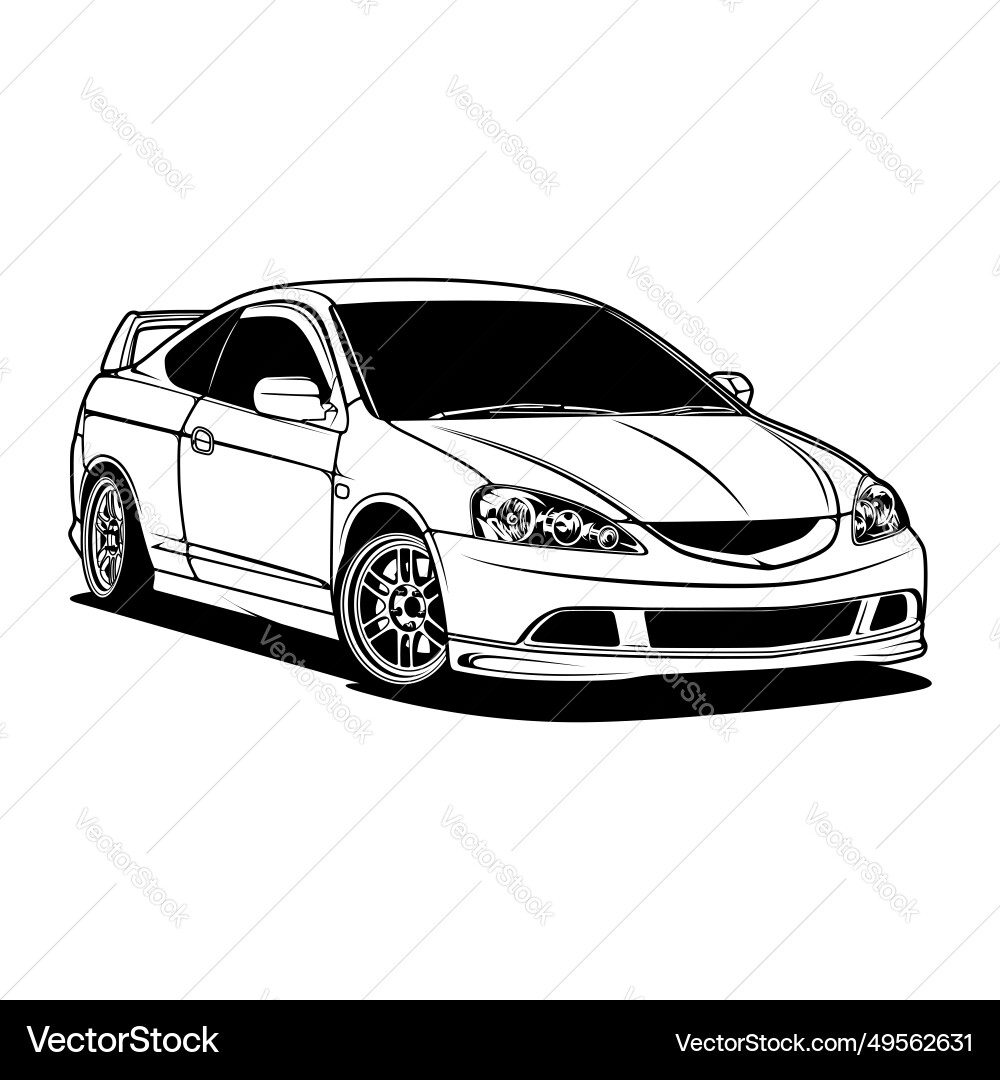 Cartoon car Royalty Free Vector Image - VectorStock