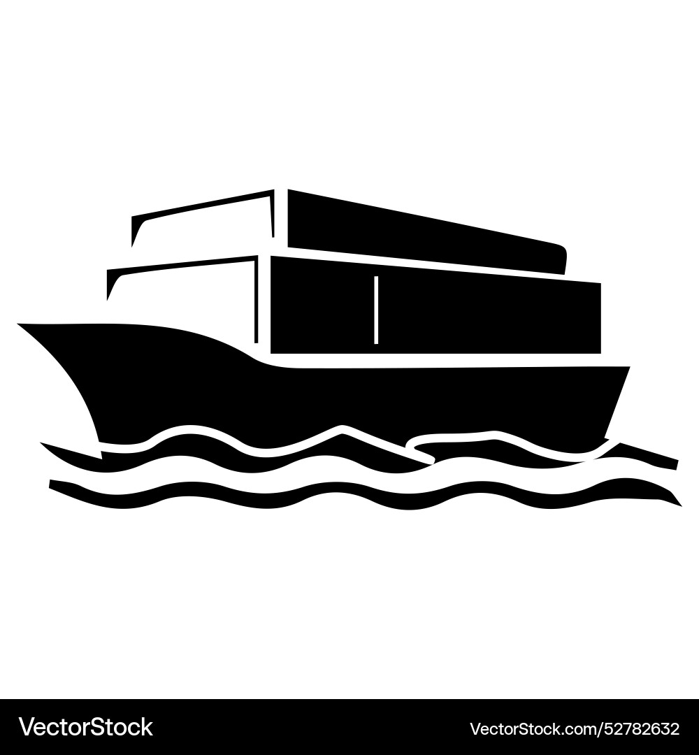 Tanker cargo ship Royalty Free Vector Image - VectorStock
