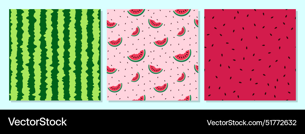 Watermelon Skin Pattern Royalty Free Vector Image