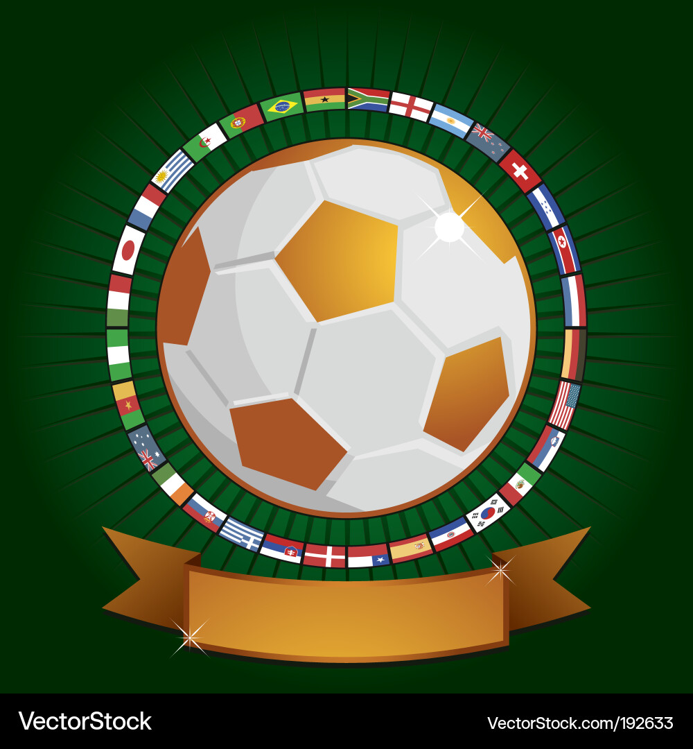 Football Royalty Free Vector Image - VectorStock
