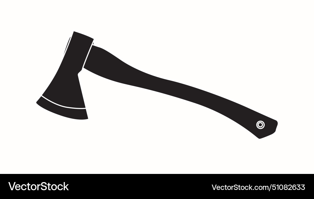 Isolated of a axe Royalty Free Vector Image - VectorStock