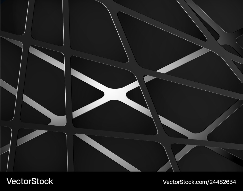 Abstract digital technology future metal grey Vector Image