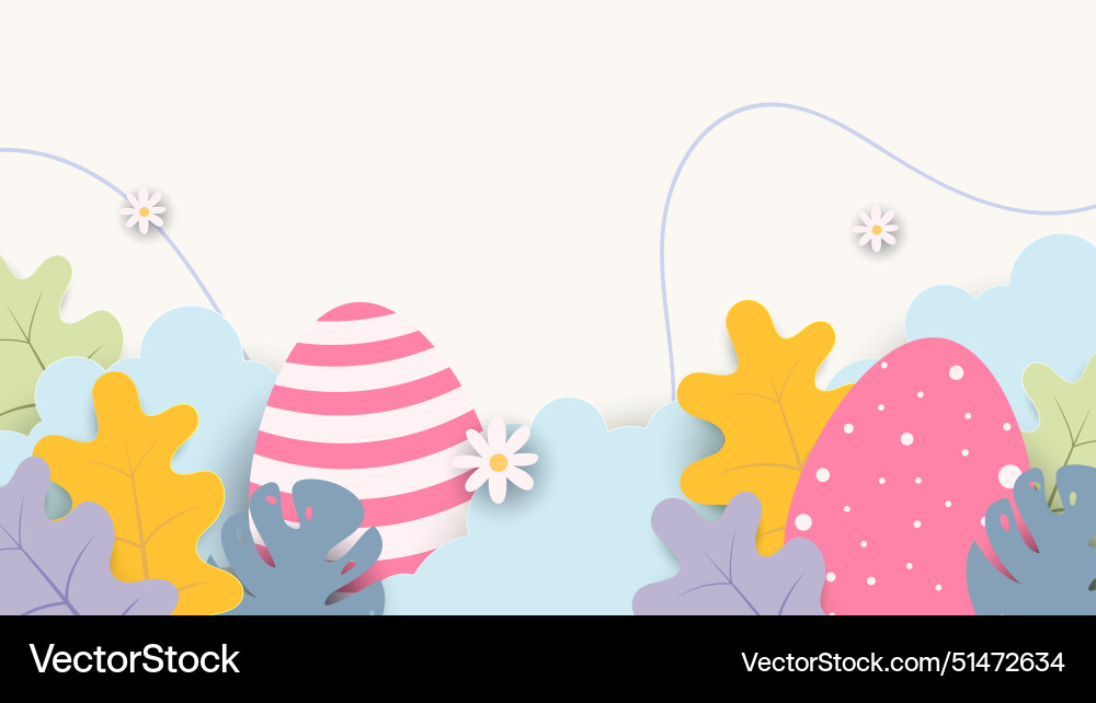 Colorful colourful gradient background for easter Vector Image