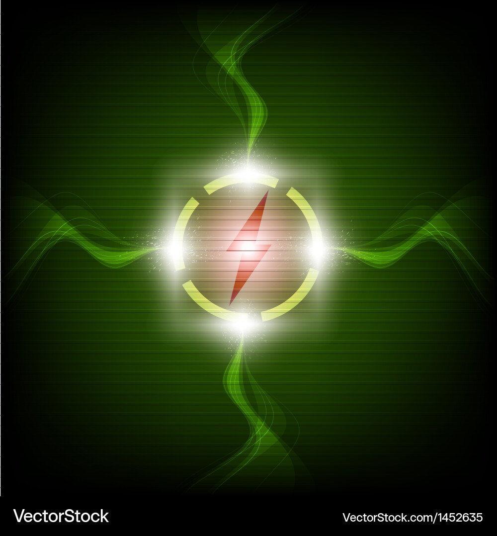 Electric Sparking Energy Royalty Free Vector Image