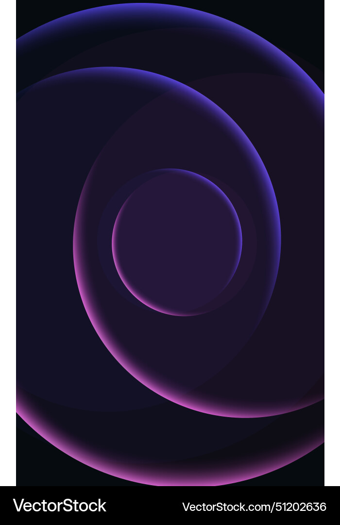 Minimalist deep neon gradient background Vector Image