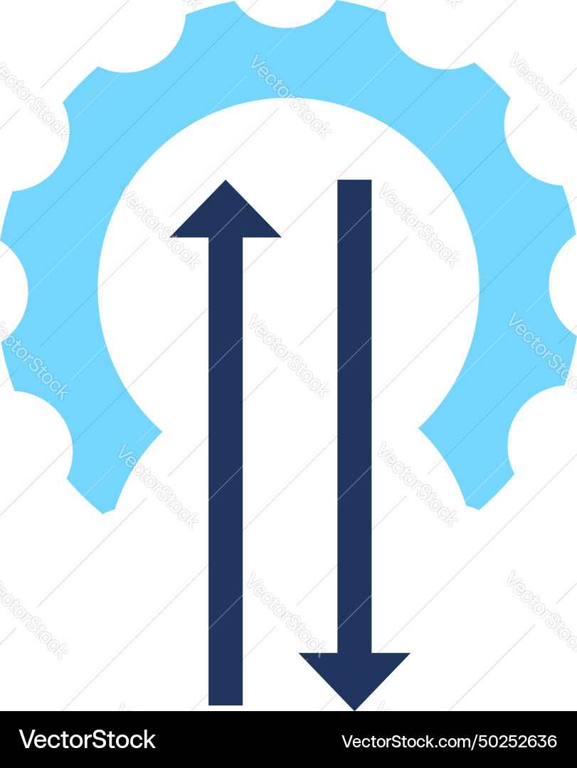 Nexus mechanics dynamic movement progression Vector Image