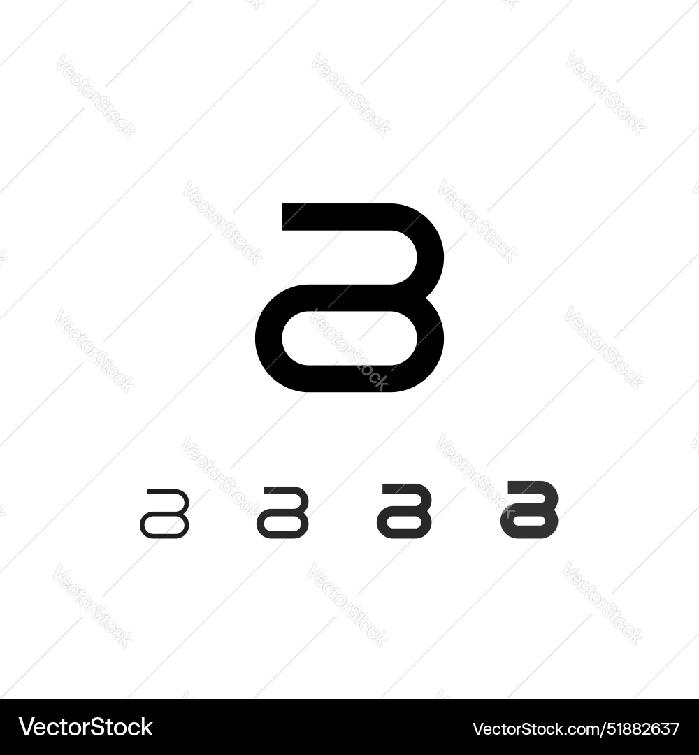 Digital cyber alphabet number set Royalty Free Vector Image