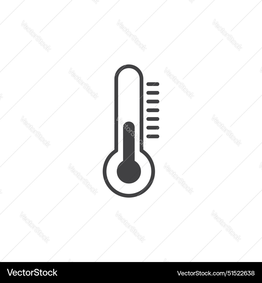 Temperature icon Royalty Free Vector Image - VectorStock
