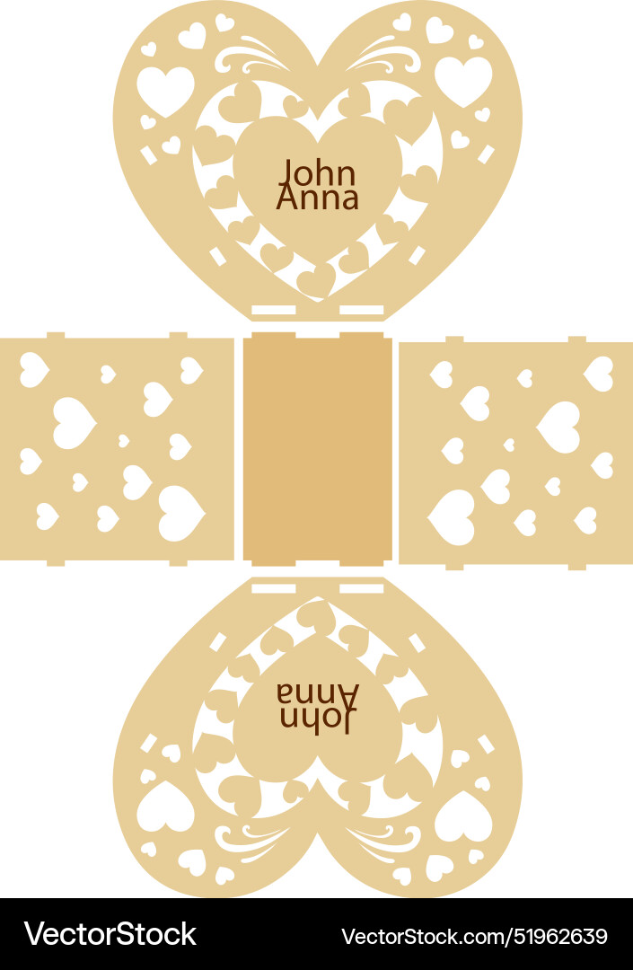 Candlestick 3d Model Decorative Template Vector Image