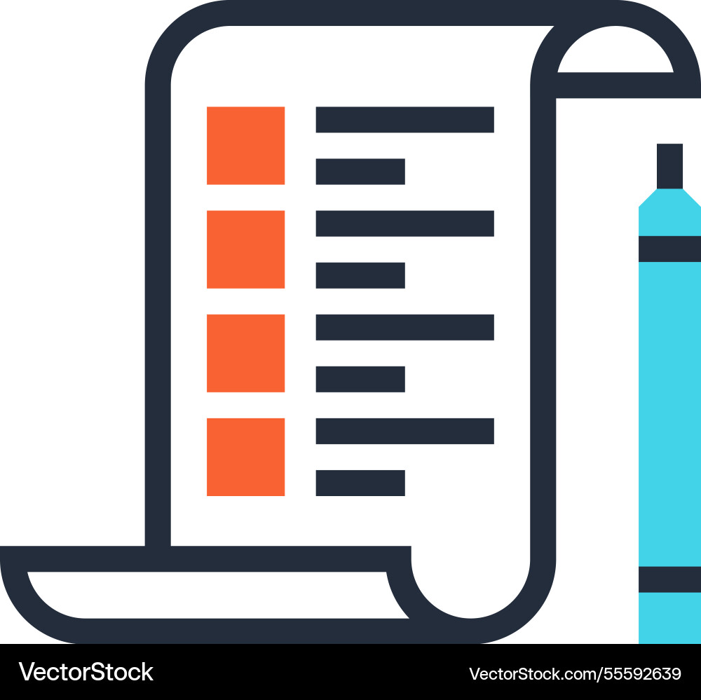 Shopping list Royalty Free Vector Image - VectorStock