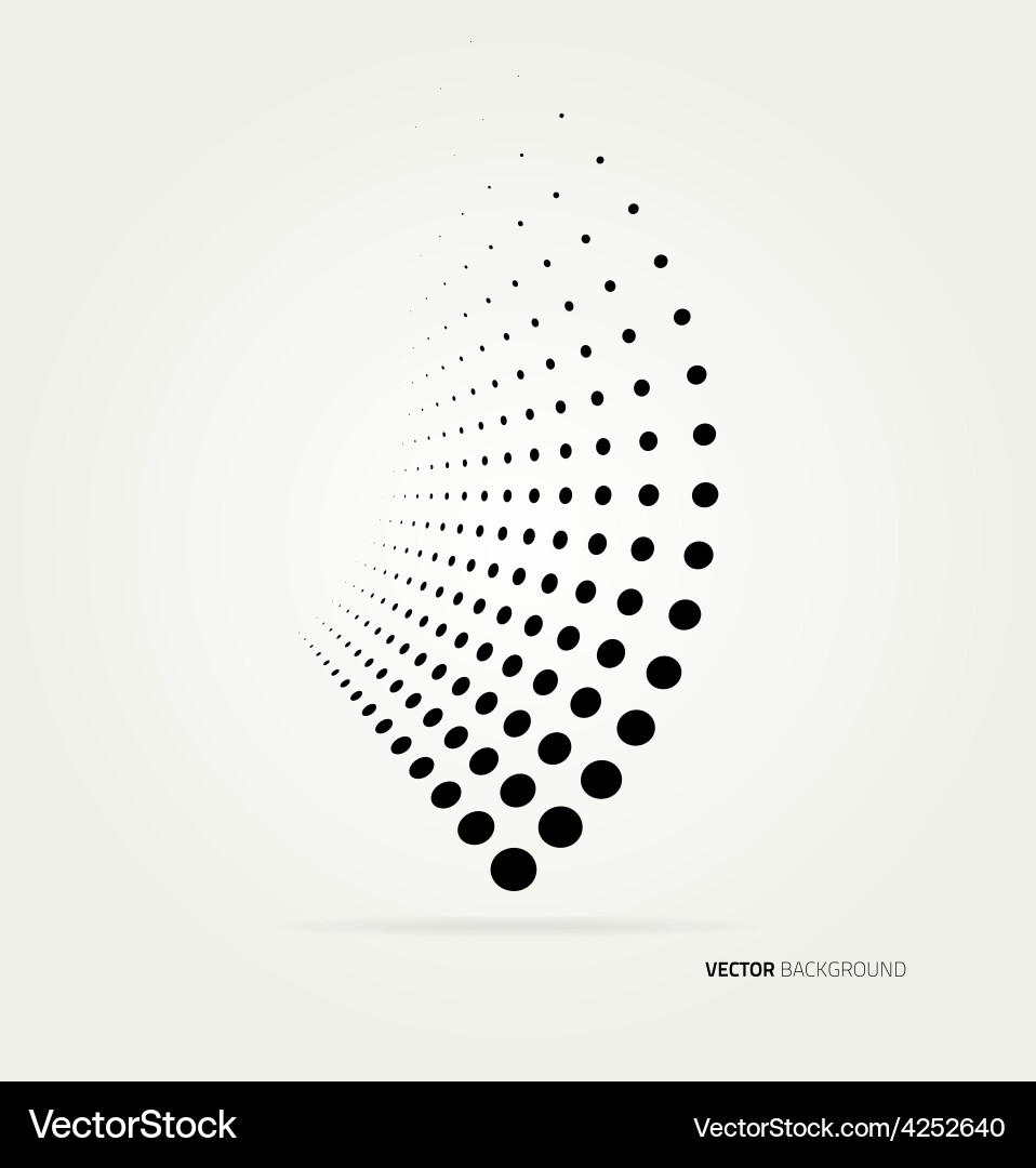 Halftone dots Royalty Free Vector Image - VectorStock