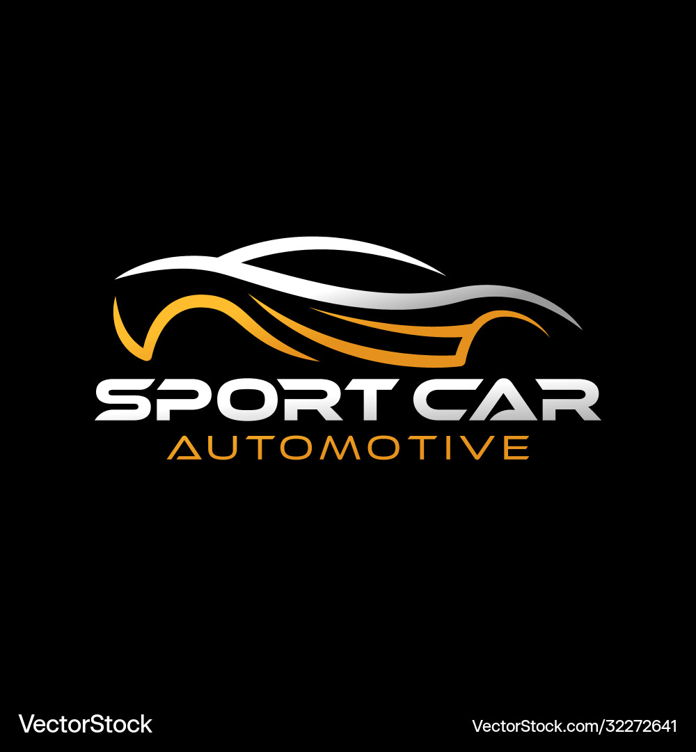 Auto car logo icon template modern sport Vector Image