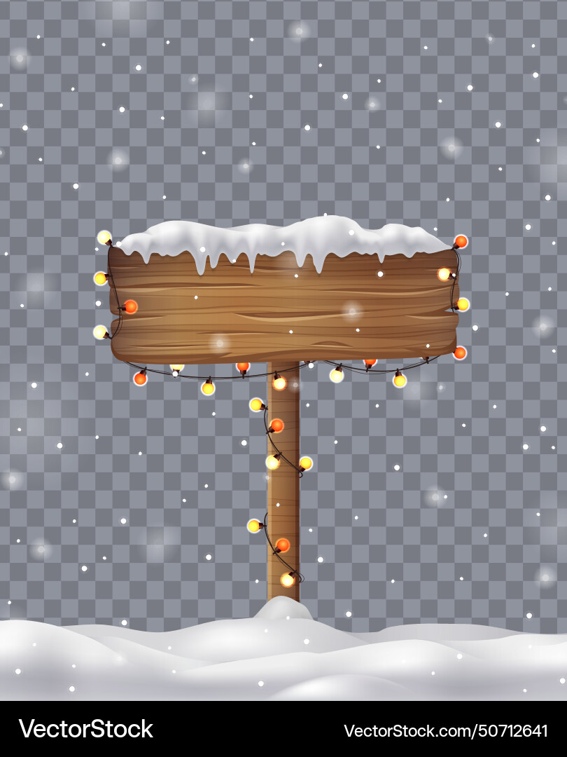 Christmas sign Royalty Free Vector Image - VectorStock