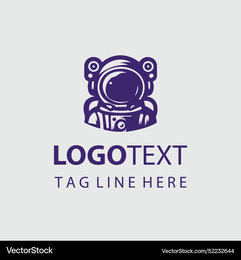 Astronaut logo Royalty Free Vector Image - VectorStock