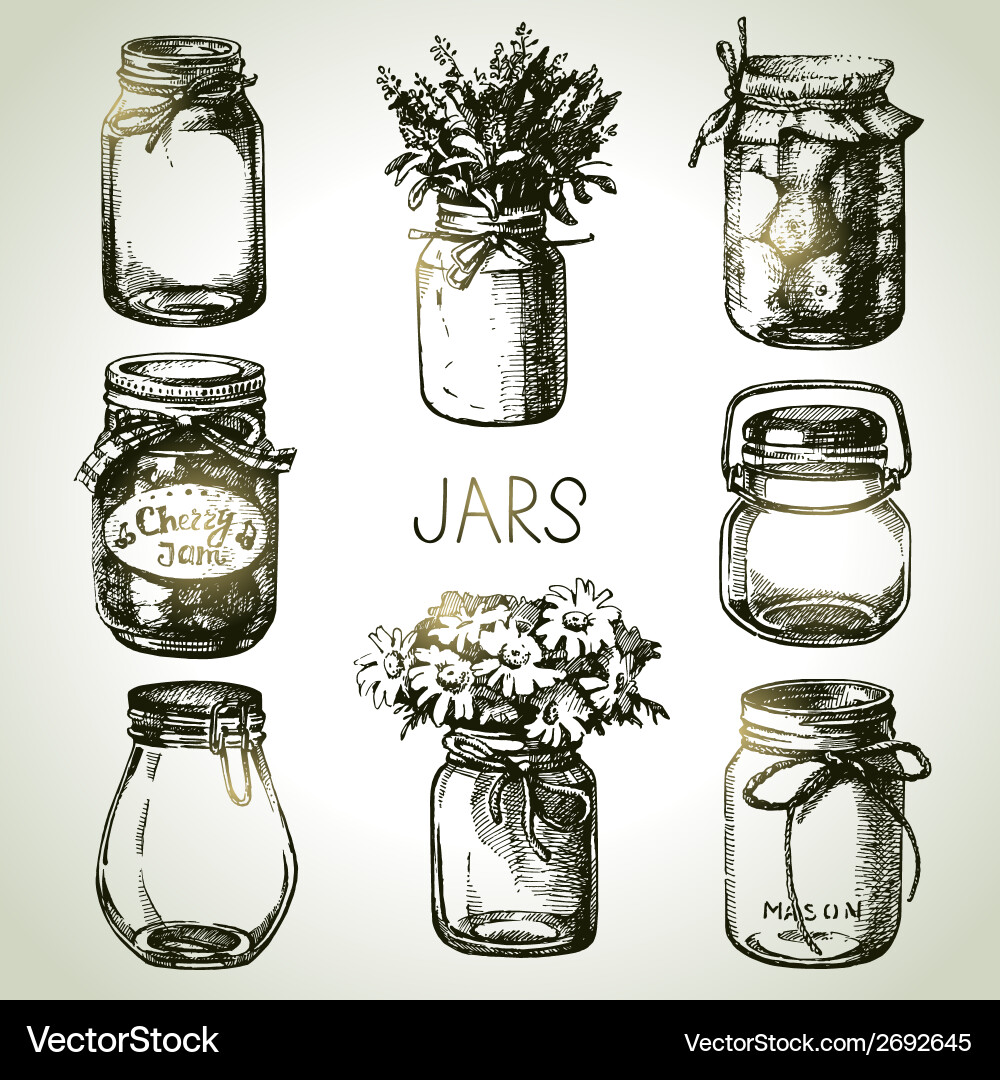 Jar Vector