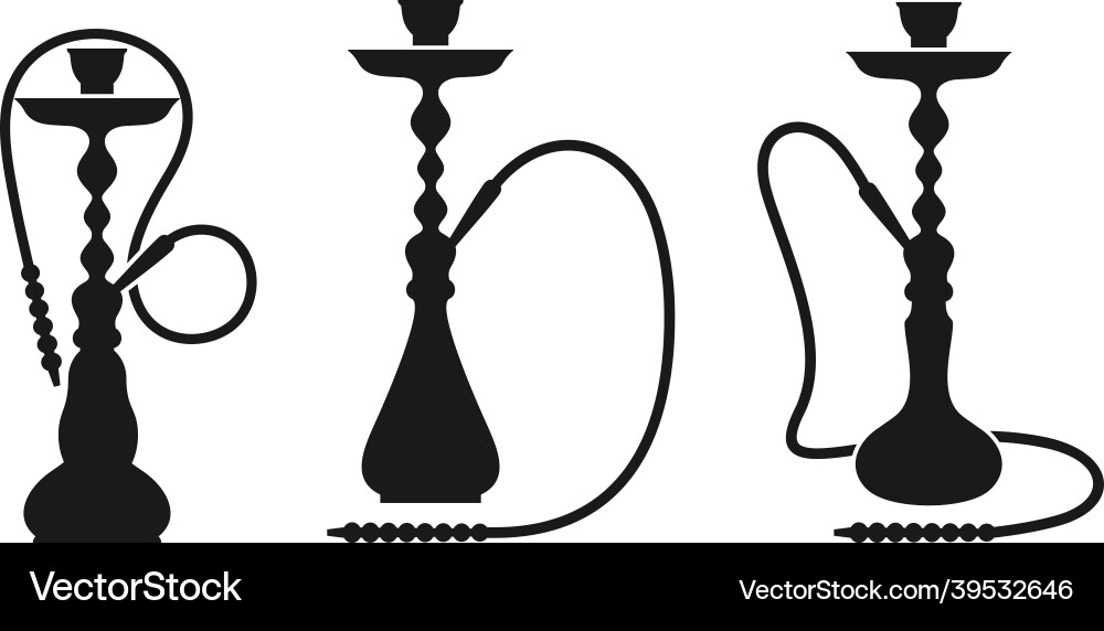 Hookah Royalty Free Vector Image - VectorStock