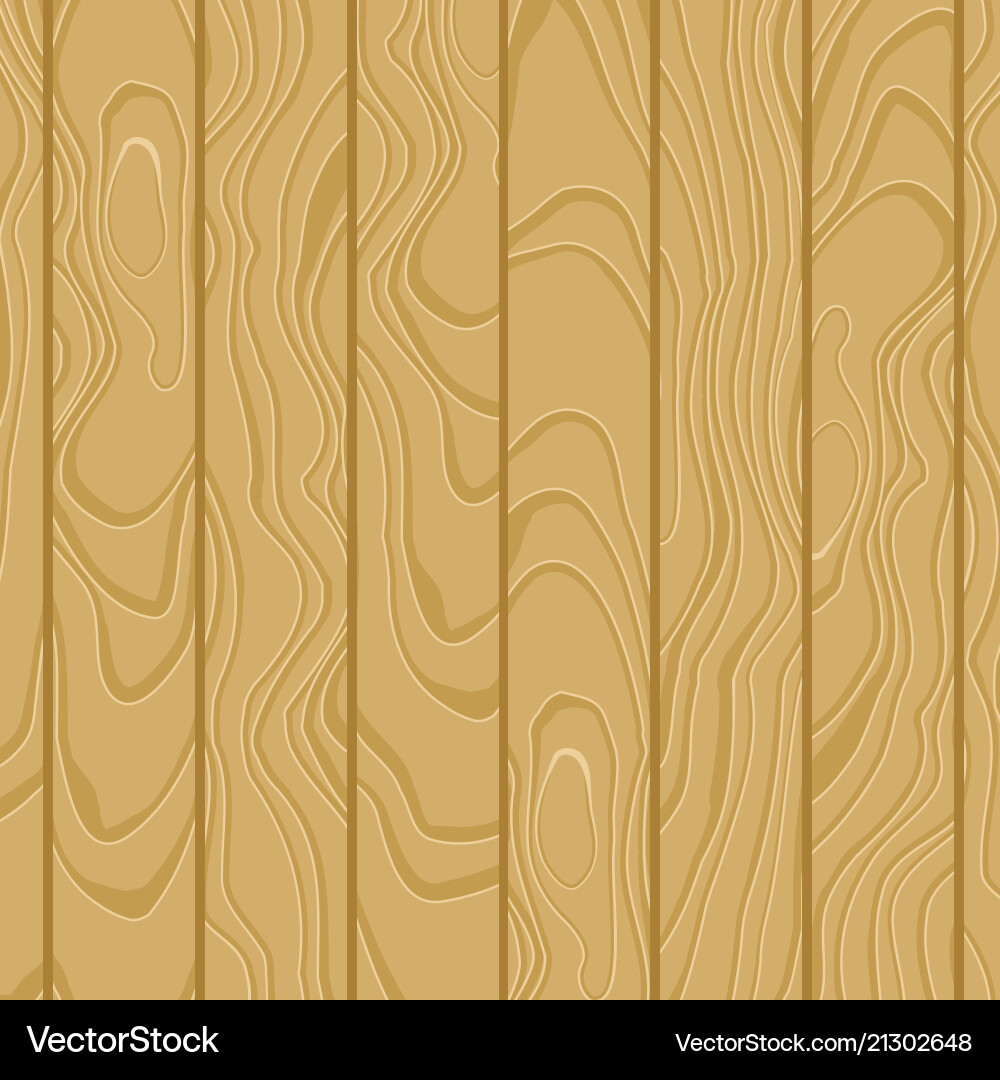 Cartoon wooden table background planks Royalty Free Vector