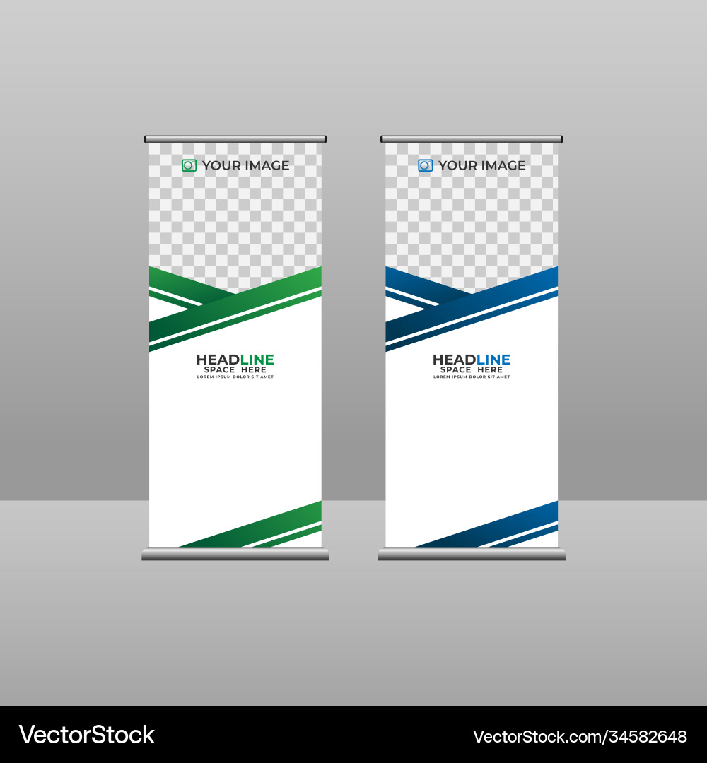 Vertical banner 002 Royalty Free Vector Image - VectorStock