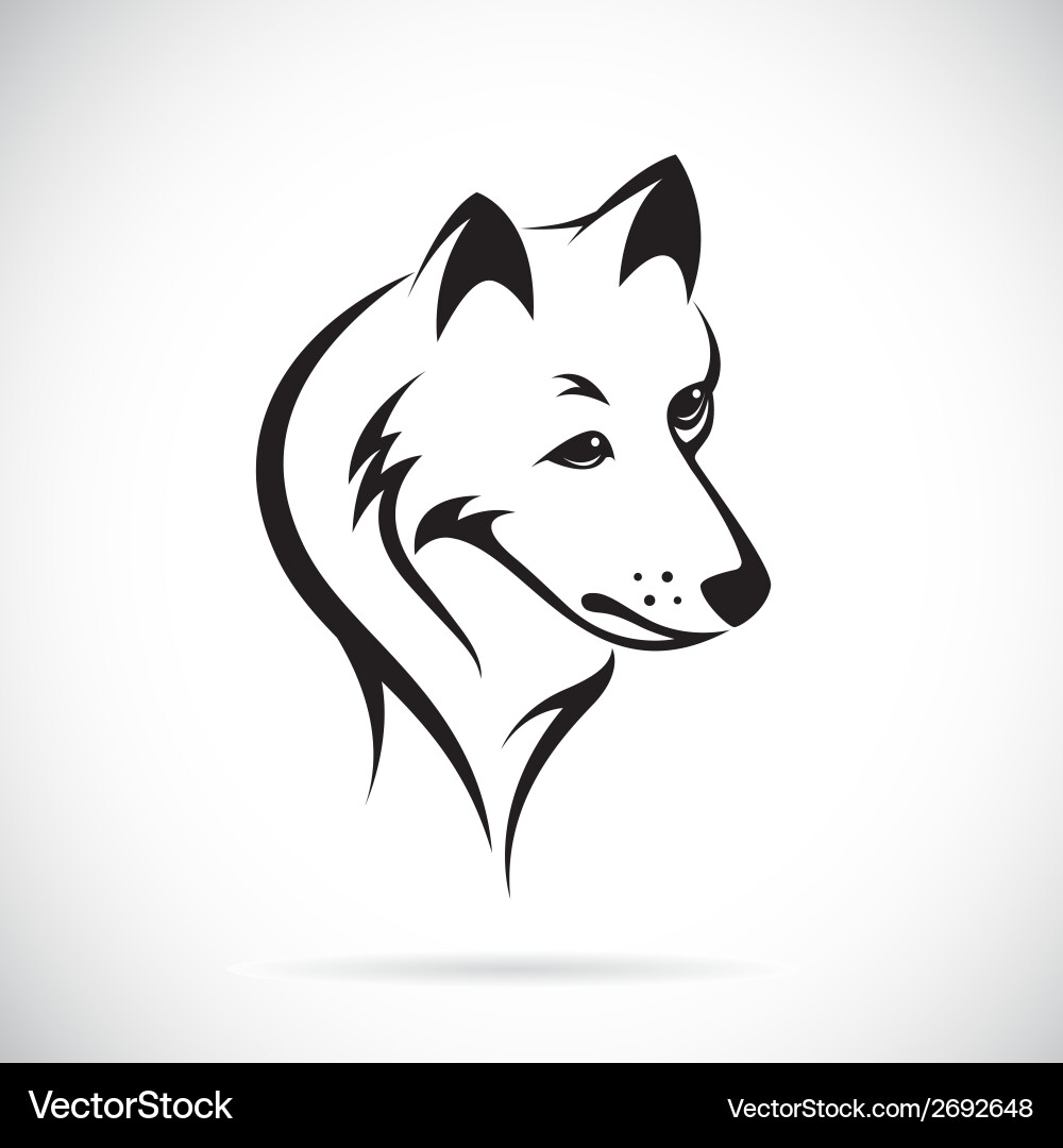 Wolf Royalty Free Vector Image - VectorStock