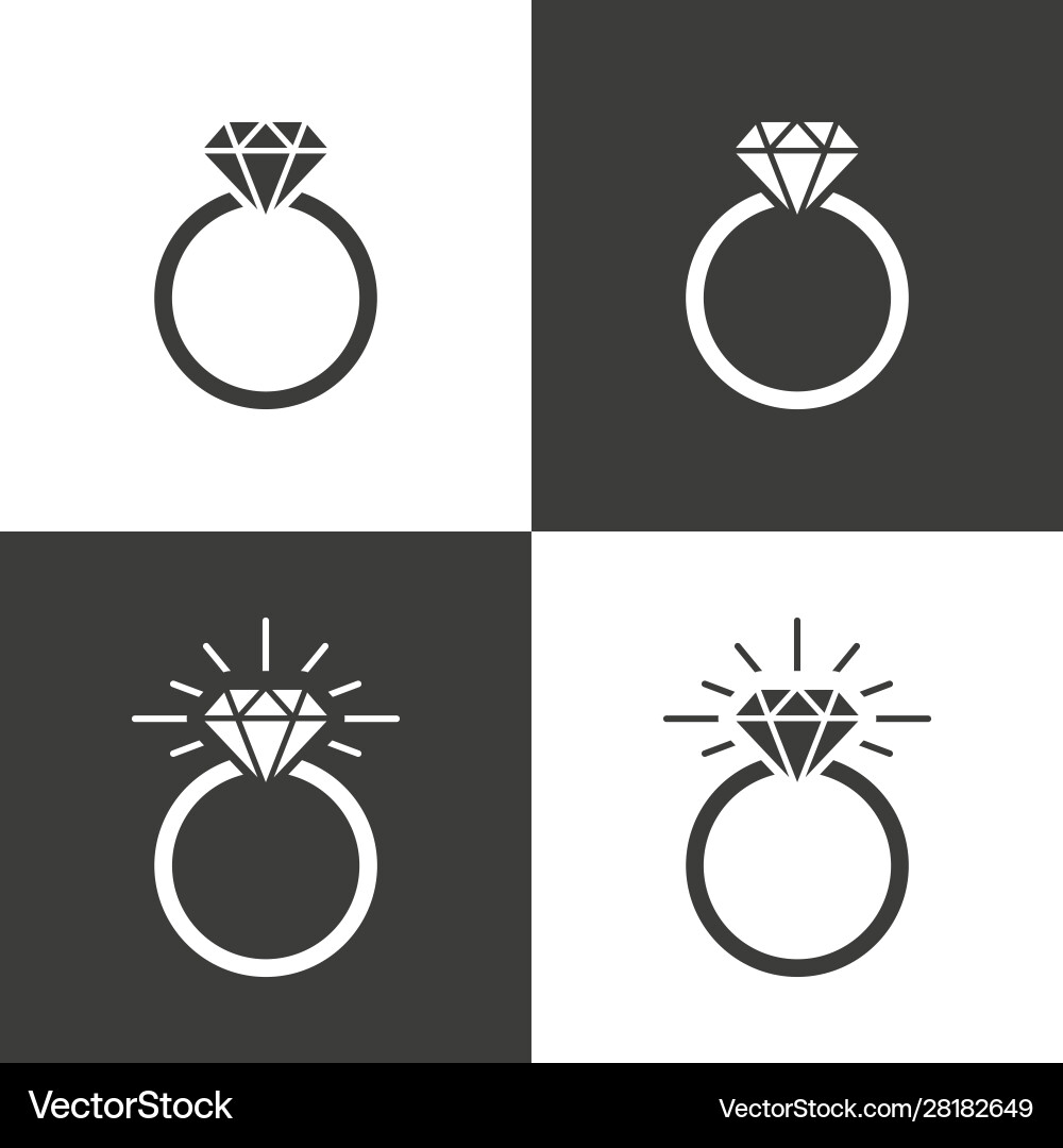 Diamond Ring Logo Vector Images (over 5,400)