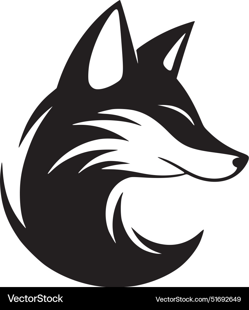 Fox - high quality logo - ideal for t-shirt Vector Image